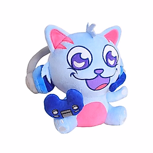 Gravycatman Plush, 8inch Youtuber Gravy Catman Plushie Toys for Fans Gift, Soft Stuffed Animal Doll for Kids and Adults, Great Birthday Christmas Stocking Stuffers Choice for Boys Girls