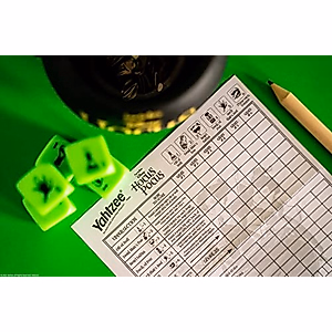 YAHTZEE: Disney Hocus Pocus | Collectible Witch’s Caldron Dice Cup | Classic Family Dice Game Based on Disney Film | Great for Family Game Night | Officially-Licensed Disney Game & Merchandise