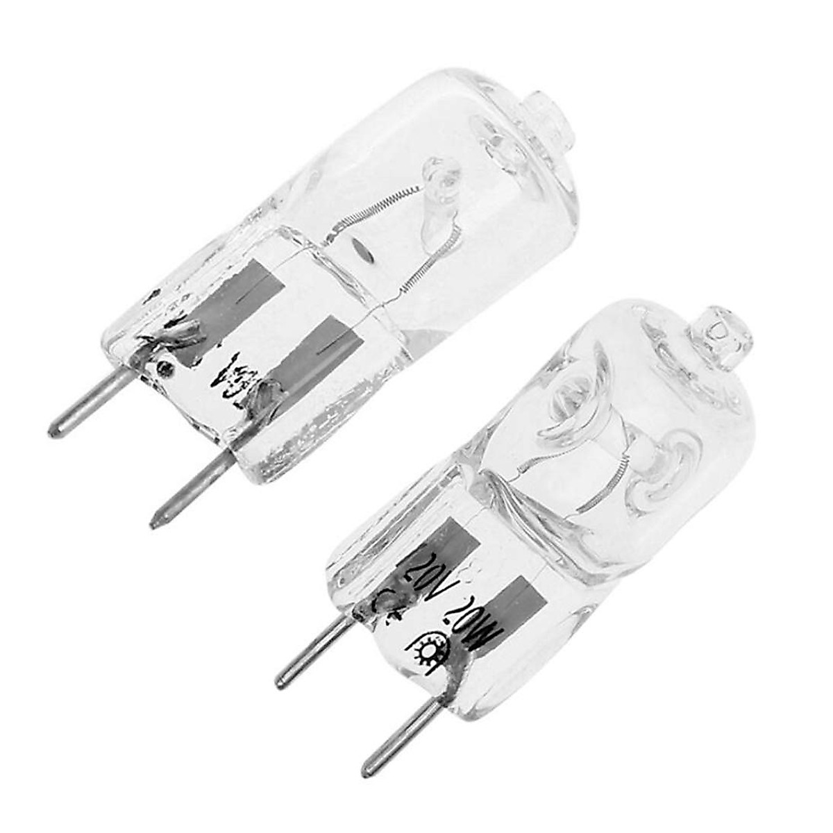 G8 Halogen Bulbs 20W G8 20Watt 120V Halogen Light Bulbs T4 JCD Type 120V Bi-Pin Base G8 Lamp for Under Cabinet Puck Lighting Replacement,Clear Lens,Warm White,2700K,10 Pack