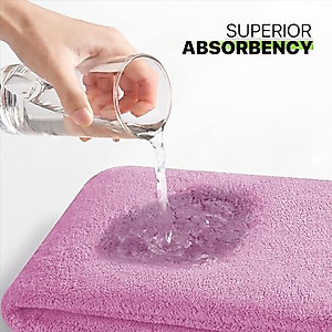 Magshion Extra Large Cotton Bath Sheet for Bathroom Adults Oversized Quick-Dry Bath Sheet Towel, Pink