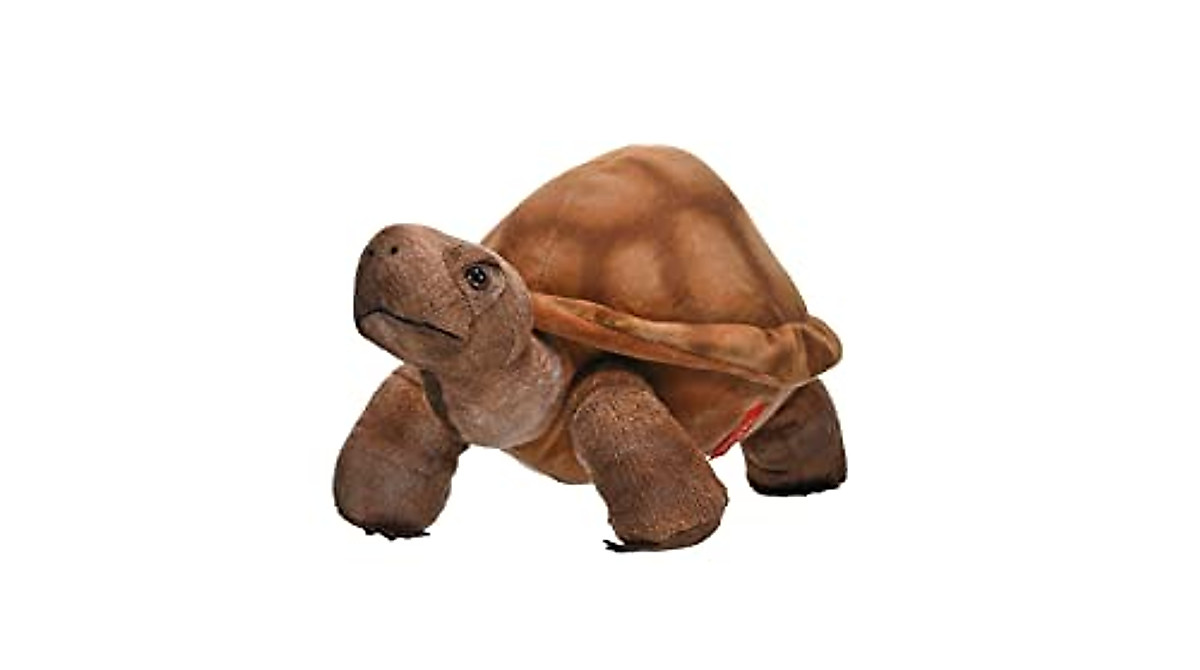 Wild Republic Desert Tortoise Plush Toy - Cuddle & Explore