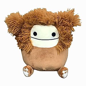 Squishmallows Official Kellytoy Benny The Bigfoot Squishy Soft Plush Toy Animal (8 Inches)