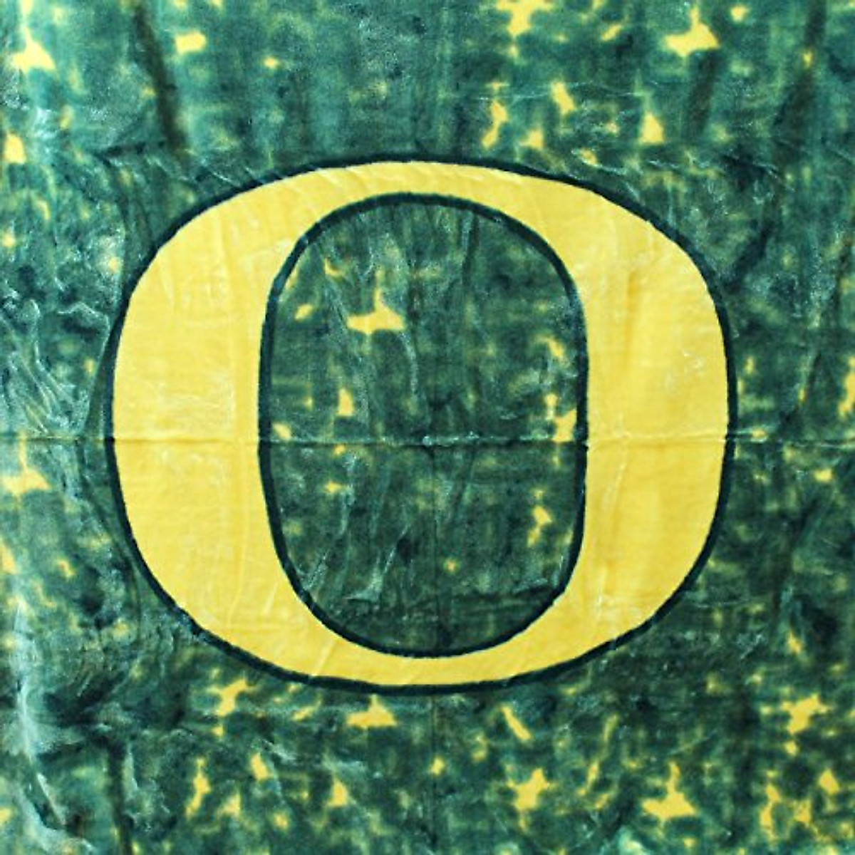 College Covers Everything Comfy Oregon Ducks Soft and Warm Huge Raschel Throw Blanket, 86" x 63"