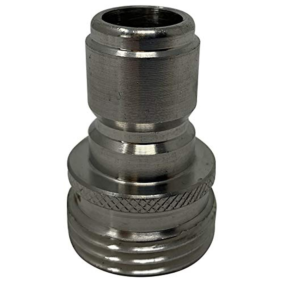 MTM Hydro Garden Hose Adapter 4 Piece 3/4” Quick Connect Fittings Kit, Stainless Steel High Pressure Couplings and Connectors for Pressure Washers and Car Detailing, 2x2