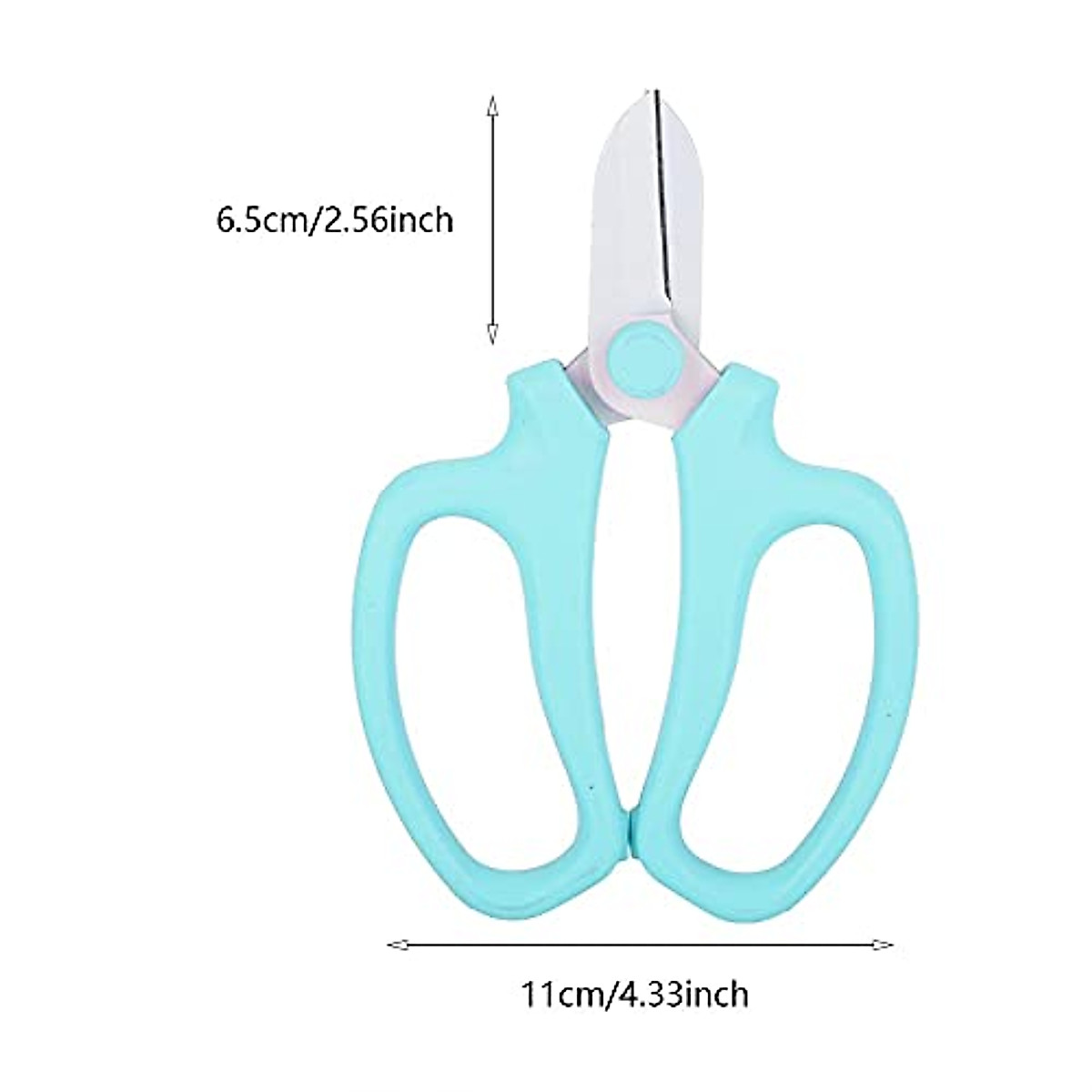 Garden Pruning Shears, High Carbon Steel Garden Pruning Shears Thick Branches Scissors Bonsai Tools Traditional Bonsai Scissors(blue)