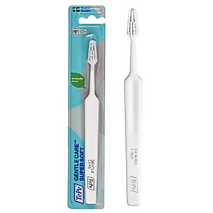 TEPE Gentle Care Soft Toothbrush, Adult Post-Surgery Toothbrush for Sensitive Teeth and Gums