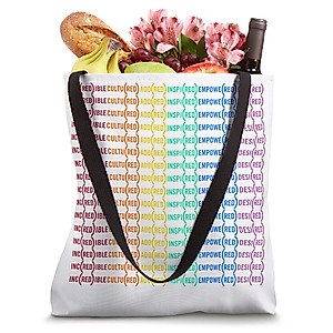 (RED) Originals PRIDE Collection - (RED) Words Tote Bag