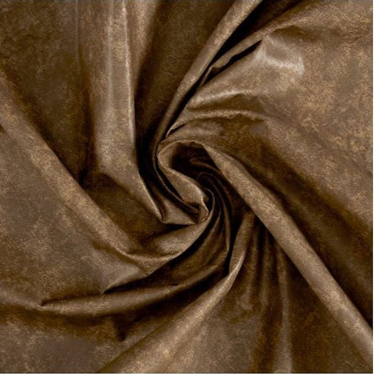 Plastex Faux Leather Buffalo, Camel Print 5 Yards