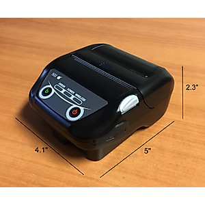Seiko Printer MP-B30-B02JK1-E9 Compact Mobile Thermal Printer Bluetooth Interface
