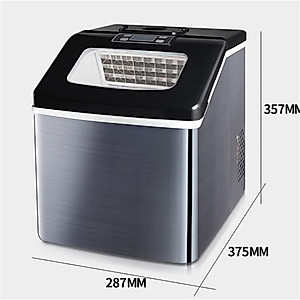 MIDFGU 25kg Commercial Ice MakerMachines Home Countertop Portable Ice Cube Maker Machine Electric Ice Generator