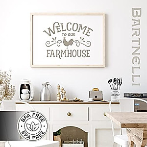 Bartnelli Large Kitchen Utensil Holder Organizer For Countertop, Farmhouse Storage Caddy With Stable Padded Base