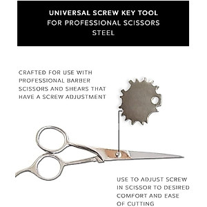 Universal Screw Key Tool for Scissors Shears by DreamCut