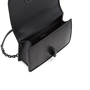 ALDO womens Women's ALDO Women s Ocerrann Crossbody Bag, Black/Black, One Size US