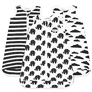 Baby Sleeping Bag Sack – Infant Sleeping Bags 18-24 Months – 3 Pack - Cotton Wearable Blanket Baby Sleep Bag – Unisex Zip Up Baby Bag for Sleeping for Boys & Girls – Breathable Bag Sleepers for Babies