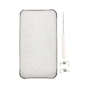 Dumble RV Insect Vent, RV Bug Screen Vent, RV Furnace Vent Screen for RV Screen Cover for Bugs – 4.1x7.5x1.3 Inch, 1pk