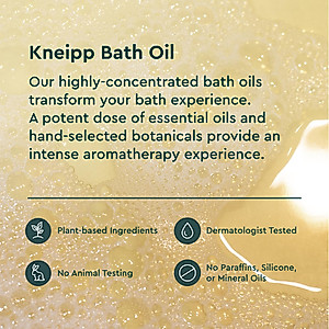 Kneipp Joint & Muscle Arnica Bath Oil - Good for Achy Joints & Post-Workout Recovery - Vegan - 3.38 fl oz - Up to 10 Baths