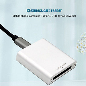 Card Reader, USB3.2 10gbps Type B Reader Memory Card Adapter for Mobile Phone Computer Type C Device