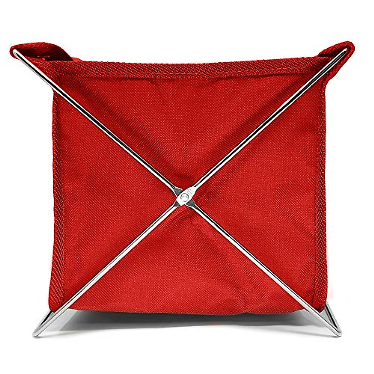 Foldable Shoe Cover Holder (Red) with Bonus Please Use Shoe Covers, Double Sided, Door Hanger