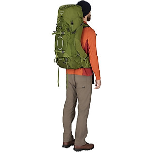 Osprey Aether 55 Men's Backpacking Backpack , Black, Large/X-Large