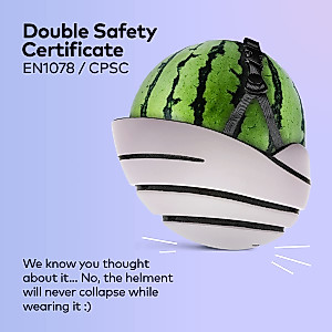 Closca Helmet Loop. Foldable Bike Helmet for Adults. Bicycle, Skateboard and Scooter Helmet. Award-Winning Helmet Design for Urban Cycling for Men and Women.