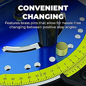 Kreg KMS7102 Table Saw Precision Miter Gauge System - Factory Calibrated - With Miter Gauge Fence & Bar - Miter Gauge for Table Saw