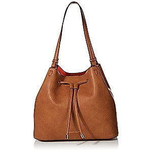 Calvin Klein Gabrianna Novelty Shopper Shoulder Bag, Caramel