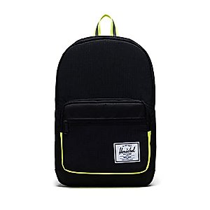 Herschel Supply Co. Pop Quiz Black Enzyme Ripstop/Black/Safety Yellow One Size