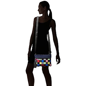 Nautica womens Nautica Pennant Nylon Adjustable Crossbody, Indigo, One Size US