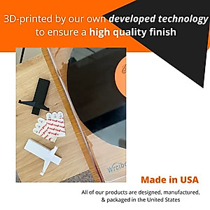 Now Spinning Wall Mount Vinyl Record Display/Shelf | Display Your Albums Without Wall Damage, Perfect for Office, Home, Dorms, and Apartments (Now Spinning + 2 Mounts, White)