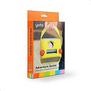 Yoto Player Protective Adventure Jacket - Silicone Carry Case Protects Your Childs Yoto Player from Small Bumps and Wear and Tear - Lilac Petal