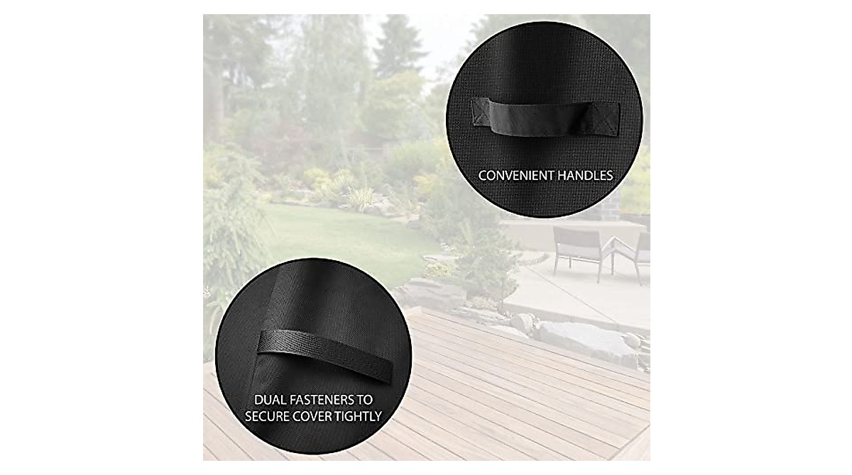 Pure Grill 30-inch Vertical Smoker Cover - Heavy-Duty & Waterproof