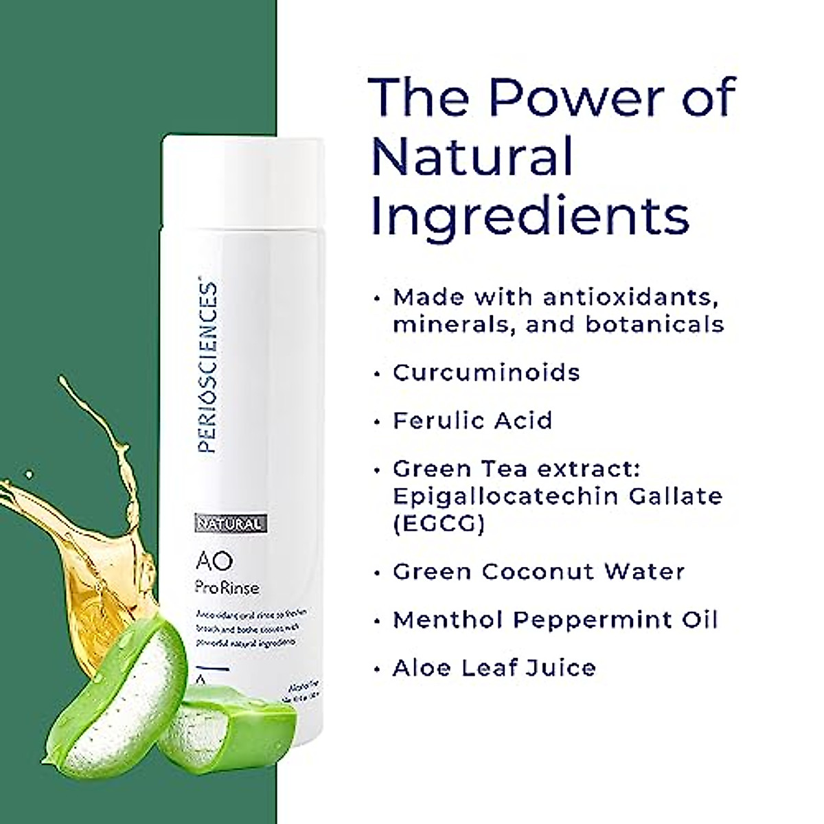 PerioSciences AO ProRinse Natural Mouthwash 10 fl oz/300ml