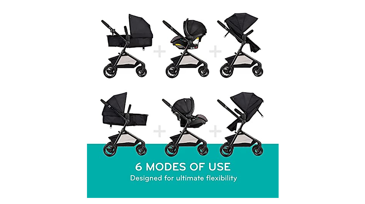 Evenflo Pivot Modular Travel System - Safe and Versatile