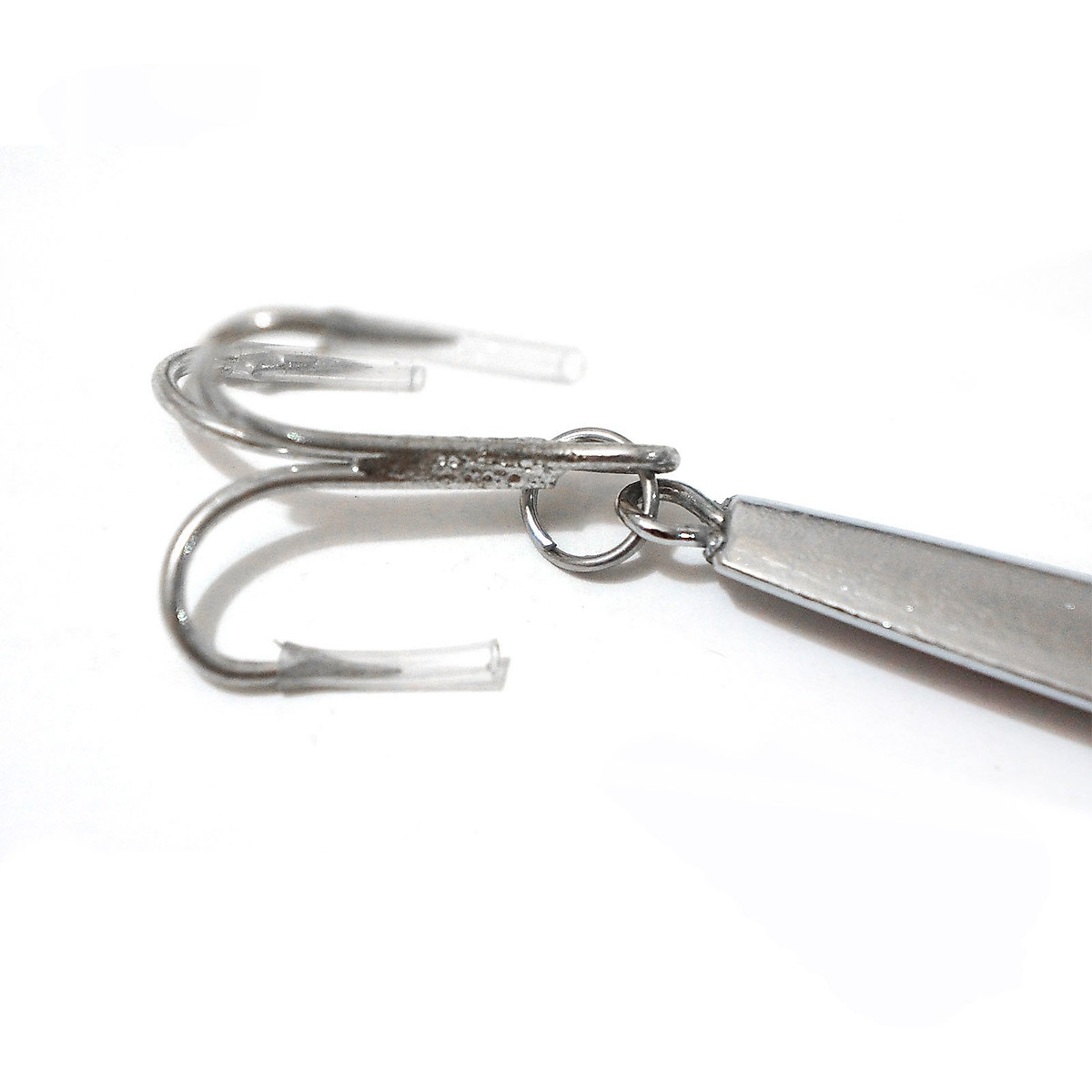 5pcs Fish WOW!® 2oz Diamond Jig Chrome jigs with a Treble Hook