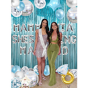 JeVenis Mamma Mia Shes Getting Married Bachelorette Decoration Last Disco Party Supplies Mamma Mia Bachelorette Decoration 70s Bachelorette Decoration