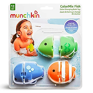 Munchkin® ColorMix Fish™ Color Changing Baby and Toddler Bath Toy