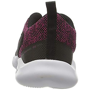 NIKE Women's WMNS Flex Experience RN 10 Running Shoe, Black Fireberry Dk Smoke Grey Iron Grey, 8