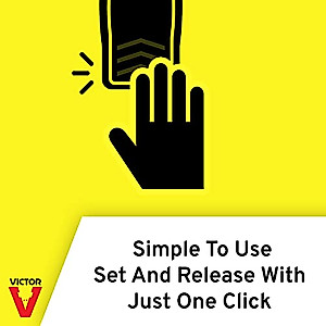 Victor M070 Easy and Safe-Set Power Kill Mouse Trap Quick and Clean Rodent Disposal - 2 Reusable Mouse Traps