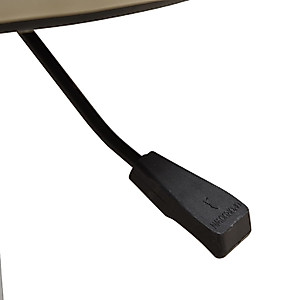 GUNEL Medical Dentist Chair Dental Stool Dental Mobile Chair, Height Adjustable Doctor Chair with 360 Degree Rotation Backrest and Seat (Color : Black, Size : B(with Foot Rest))