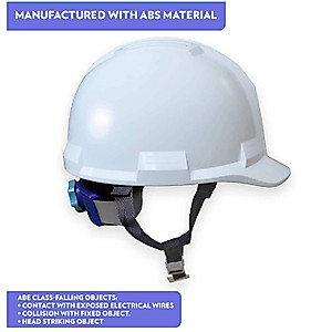 CustomGrips by SISO Safety ANSI Z89.1 Customizable Polished 6 Point Suspension Safety Hard Hat for Heat Protection, Construction Helmet, Front and Side Impact Protected, Fully Adjustable