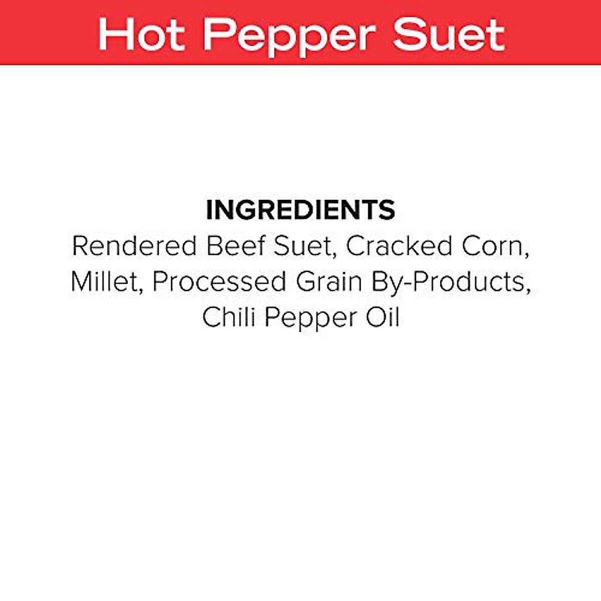 Blue Seal Hot Pepper Suet Cakes for Wild Birds - No Mess Suet Feed, Food for Woodpeckers, Cardinals, Siskins, Sparrows & More - 11oz Suet Feeder, Bird Seed Cakes (Pack of 12)