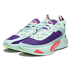 Jordan Boy's Luka 1 (Big Kid) Mint Foam/Racer Pink/Court Purple 7 Big Kid M