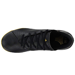 adidas Men's Nemeziz 19.4 Indoor Soccer Shoe, Utility Black, 7 M US