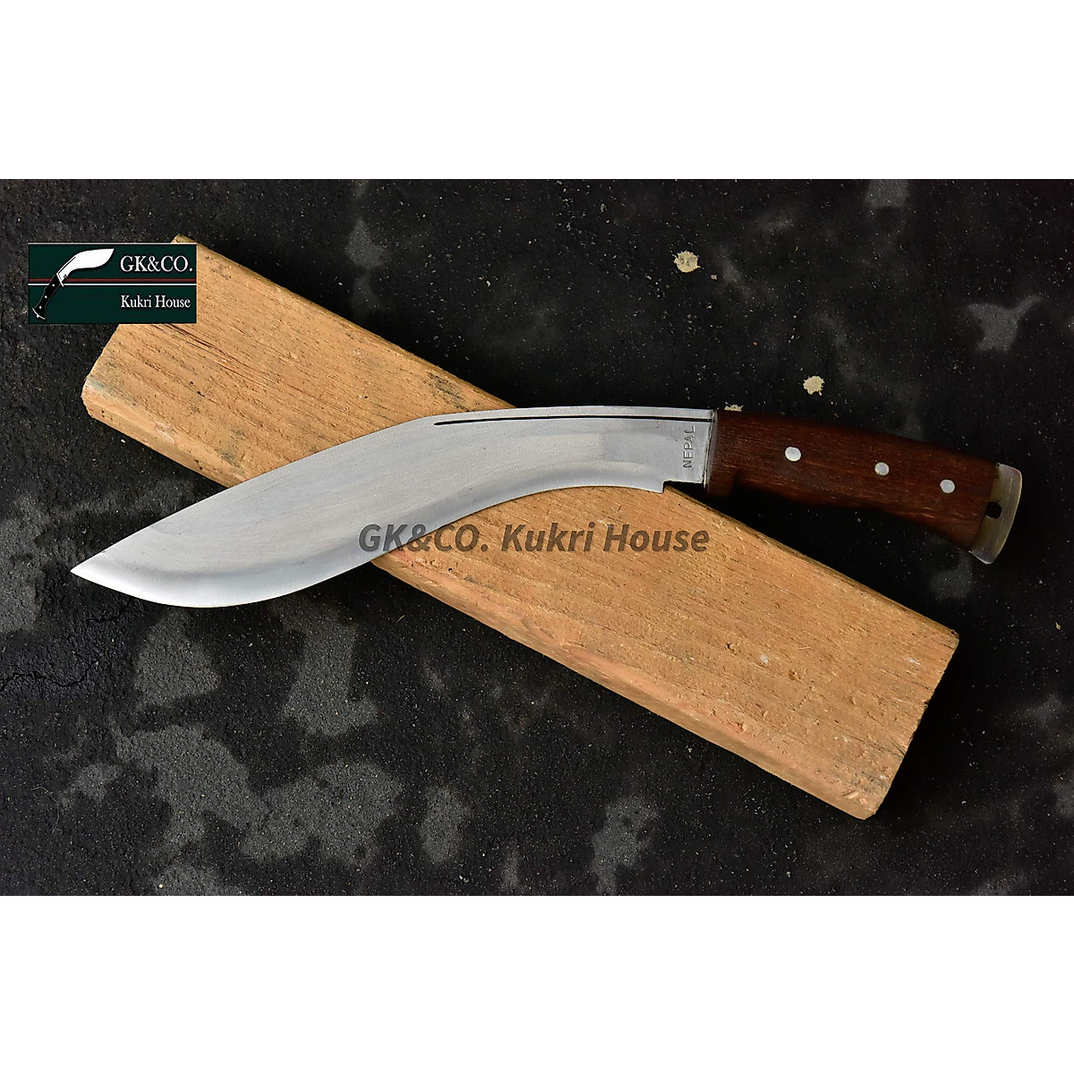 GK&CO. Kukri House Genuine - 11" AEOF Afghan Official Issued Genuine Kukri/Khukuri Knives Red Sheath GK&CO.Kukri In Nepal