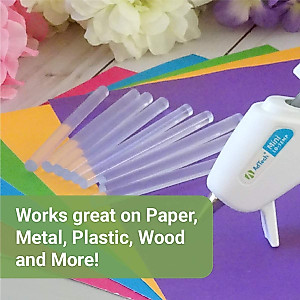 AdTech 220-345-5 Hot Glue, 4 Inch Mini Size, Clear, 550 Sticks, 80 Ounce