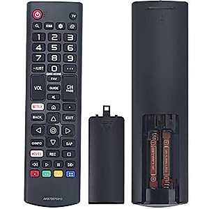 AKB75675313 Replacement Remote Fit for LG LED TV 65UN7100PUA 65UN6950ZUA 65UN6951ZUA 70UN6950ZUA 70UN7370PUC 70UN7370AUD 70UN7370PUB 70UN7100PUA 70UN7070PUA 75UN8570PUC 75UN7370PUE 75UN8000PUB