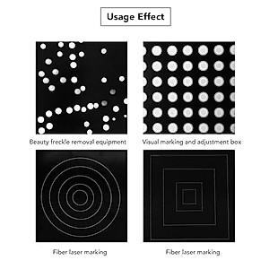 Test Paper, Black Test Paper 210x285mm Clear Spot for Cutting Machine