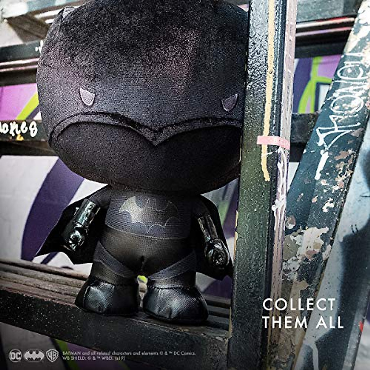 YuMe 10" DZNR Batman 80th Anniversary Collector Plush – Blackout Limited Edition