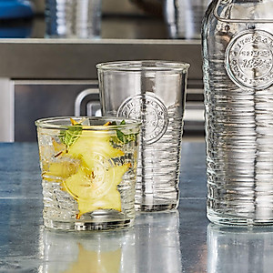 Bormioli Rocco Officina 1825 Rocks Set of Four, Clear