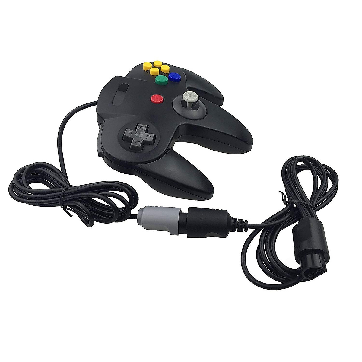 tesha N64 Controller Extension Cable Cord for Nintendo 64 N64 Controller 4 Pack 6 Feet